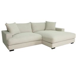 Roller Ecksofa - pearl - Cord - Recamiere rechts