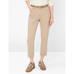 Brax Damen Chino Style MARA S ALMOND, Beige, Gr. 44