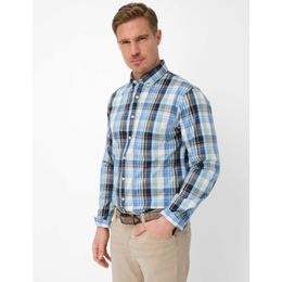 Brax Herren Karohemd Style DANIEL thyme Gr&uuml;n Khaki, gr&uuml;n - khaki, Gr. XXXL