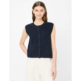 Brax Damen Strickpullover Style ELISA navy, dunkelblau, Gr. 36
