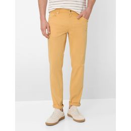 Brax Herren Five-Pocket-Hose Style COOPER SUNRISE, gelb, Gr. 40/38