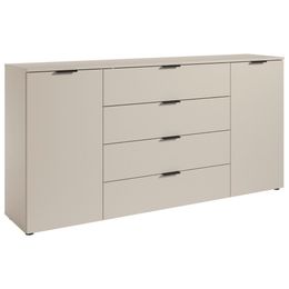 CARRYHOME Sideboard, Kaschmir, Kunststoff, 2 F&auml;cher, 4 Schublade(n) Schubladen, 180x90x40 cm, Typenauswahl, Beim&ouml;bel erh&auml;ltlich, Wohnzimmer, Kommoden & Sideboards, Sideboards