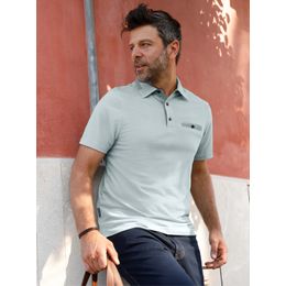 Marco Donati Herren Kurzarm-Poloshirt, jade, Gr&ouml;&szlig;e 44/46