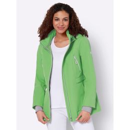 WITT Damen Funktionsjacke Body mit Fleece-Futter, apfel, Gr&ouml;&szlig;e 36