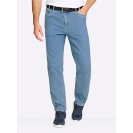 Marco Donati Herren 5-Pocket-Jeans aus Baumwoll-Stretch, blue-bleached, Gr&ouml;&szlig;e 25