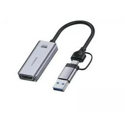 Hagibis HDMI zu USB/USB-C 1080p HD 60fps Live-Videoaufnahmeger&auml;t