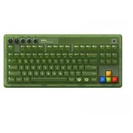 8bitdo Retro 87 Mechanical Keyboard - Kabellose Tastatur ANSI - Xbox Edition
