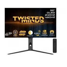 Twisted Minds 32" OLED 4K 240/480 Hz Dual Mode USB-C Gamingmonitor