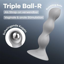 Satisfyer Triple Ball-R, 18 cm