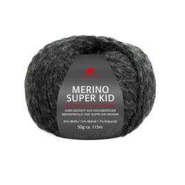 Merino Super Kid von Pro Lana, Anthrazit meliert, aus Wolle
