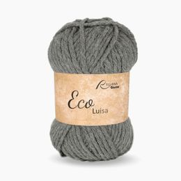 Eco Luisa von Rellana Garne, Mittelgrau meliert, aus Wolle