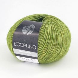 Ecopuno von Lana Grossa, Apfelgr&uuml;n, aus Baumwolle