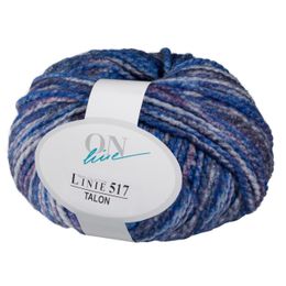 Linie 517 Talon von ONline, Blau/Lila meliert, aus Schurwolle
