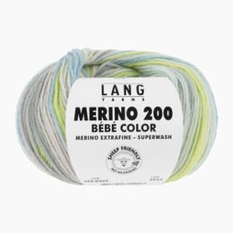 Merino 200 B&eacute;b&eacute; Color von Lang Yarns, Hell Pastell, aus Schurwolle