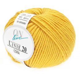 Linie 20 Cora Uni von ONline, Mais, aus Schurwolle