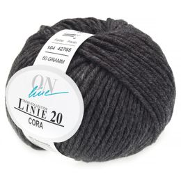 Linie 20 Cora Uni von ONline, Anthrazit, aus Schurwolle