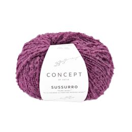 Sussurro von Katia, Pflaume, aus Schurwolle