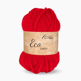 Eco Luisa von Rellana Garne, Rot, aus Wolle