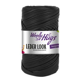 Leder Look von Woolly Hugs, Black, aus Polyester