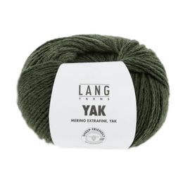 Yak von Lang Yarns, Olive Dunkel, aus Schurwolle