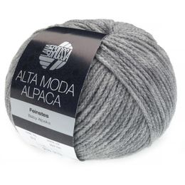 Alta Moda Alpaca von Lana Grossa, Silbergrau meliert, aus Alpaka