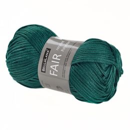 Fair recycled Polyester von BellaLana , Petrol, aus Polyester
