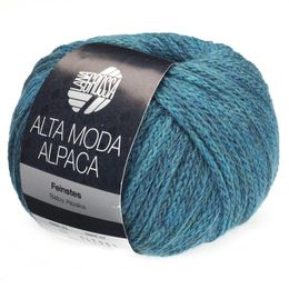 Alta Moda Alpaca von Lana Grossa, Petrol meliert, aus Alpaka