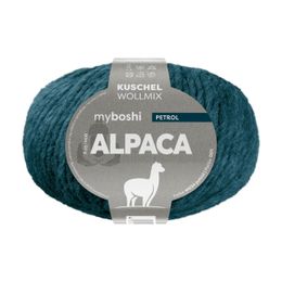 Alpaca von myboshi, Petrol, aus Polyacryl