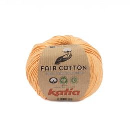 Fair Cotton von Katia, Pastellorange, aus Baumwolle