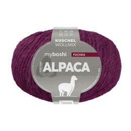 Alpaca von myboshi, Fuchsia, aus Polyacryl