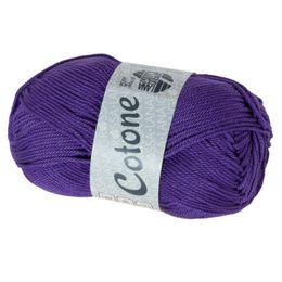Cotone Neon von Lana Grossa, Neonviolett, aus Baumwolle