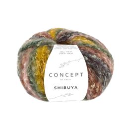 Shibuya von Katia, Braun/Mint/Ocker, aus Schurwolle
