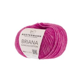 Briana Alpaca & Cotton von Austermann , Cyclam, aus Alpaka