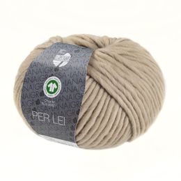 Per Lei von Lana Grossa, Beige, aus Schurwolle