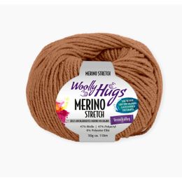 Merino Stretch von Woolly Hugs, Camel, aus Schurwolle