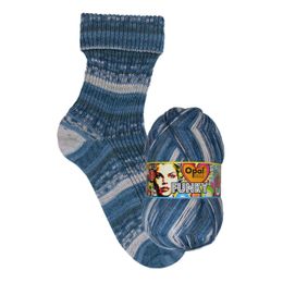 Sockenwolle Funky 4-fach von Opal, Hei&szlig;geliebte Babysch&uuml;hchen, aus Schurwolle