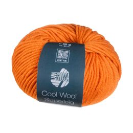 Cool Wool Superbig von Lana Grossa, Orange, aus Schurwolle