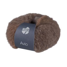 Avio von Lana Grossa, Graubraun/Nougat, aus Alpaka