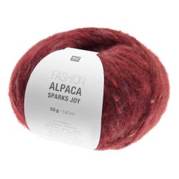 Fashion Alpaca Sparks Joy von Rico Design, Bordeaux, aus Polyamid