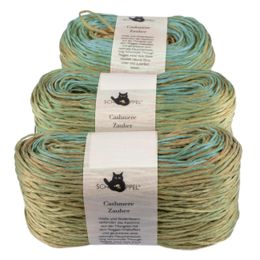 Cashmere Zauber von Schoppel Wolle, Pustekuchen, aus Schurwolle