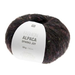 Fashion Alpaca Sparks Joy von Rico Design, Schwarz, aus Polyamid