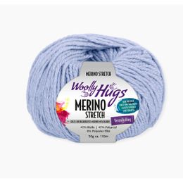 Merino Stretch von Woolly Hugs, Hellblau, aus Schurwolle