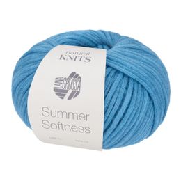 Summer Softness von Lana Grossa, Jeansblau, aus Baumwolle