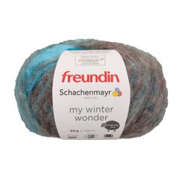 my winter wonder von freundin x Schachenmayr, Aqua Color, aus Mohair