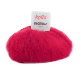 Ingenua von Katia, Rot, aus Mohair