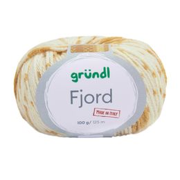 gr&uuml;ndl Fjord von Gr&uuml;ndl, Curry/Pastellgelb, aus Schurwolle