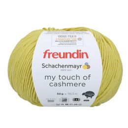 my touch of cashmere von freundin x Schachenmayr, Pale Lime, aus Schurwolle