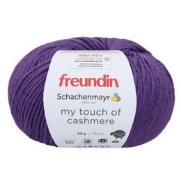 my touch of cashmere von freundin x Schachenmayr, Violet, aus Schurwolle