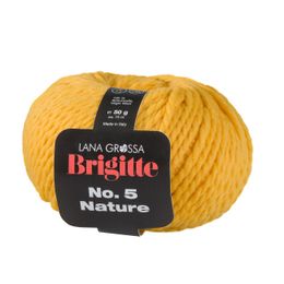 Brigitte No. 5 von Lana Grossa, Gelb, aus Schurwolle