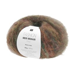Fashion Meri Mohair Print von Rico Design, Forest Darks, aus Schurwolle